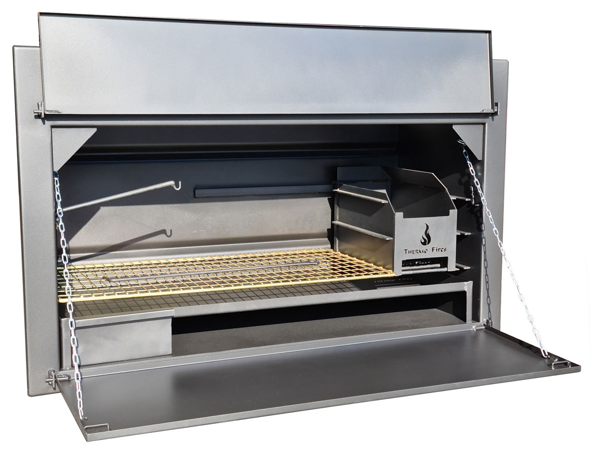 Standard 1180mm mildsteel built-in Braai