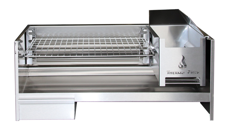 800mm Stainless steel Ashpanbraai