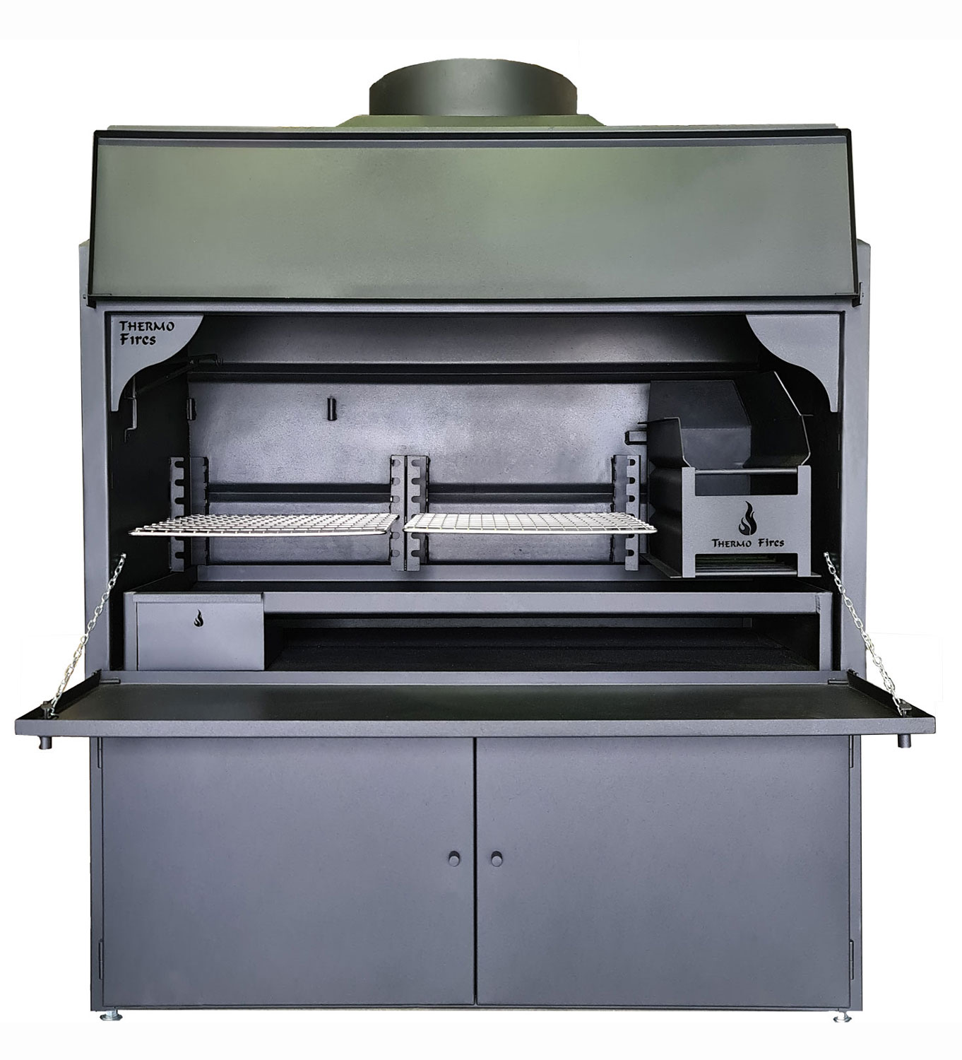 1500 mm Freestanding Braai on Cabinet