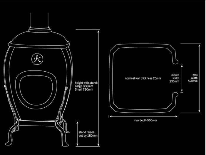 Thermo Fires - Earthfire Ceramic Firepots